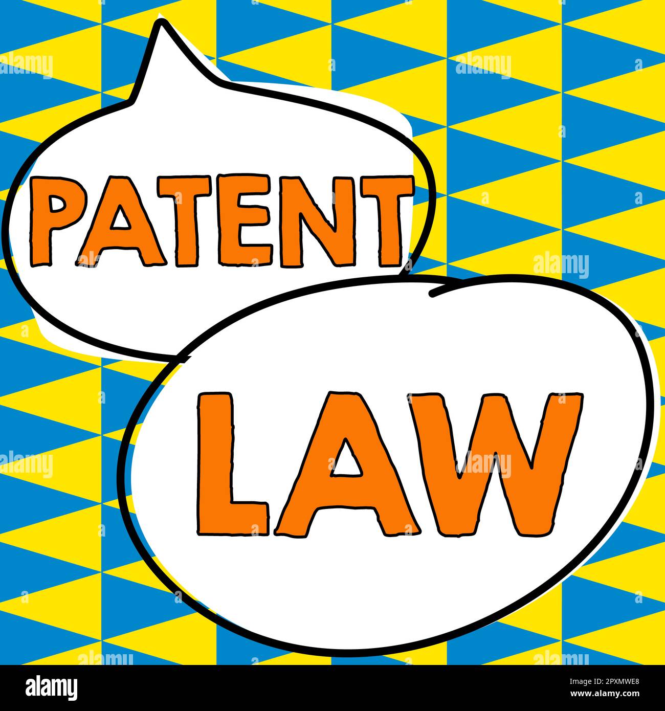 Hand writing sign Patent Law, Word Written on deals with an inventor's ...