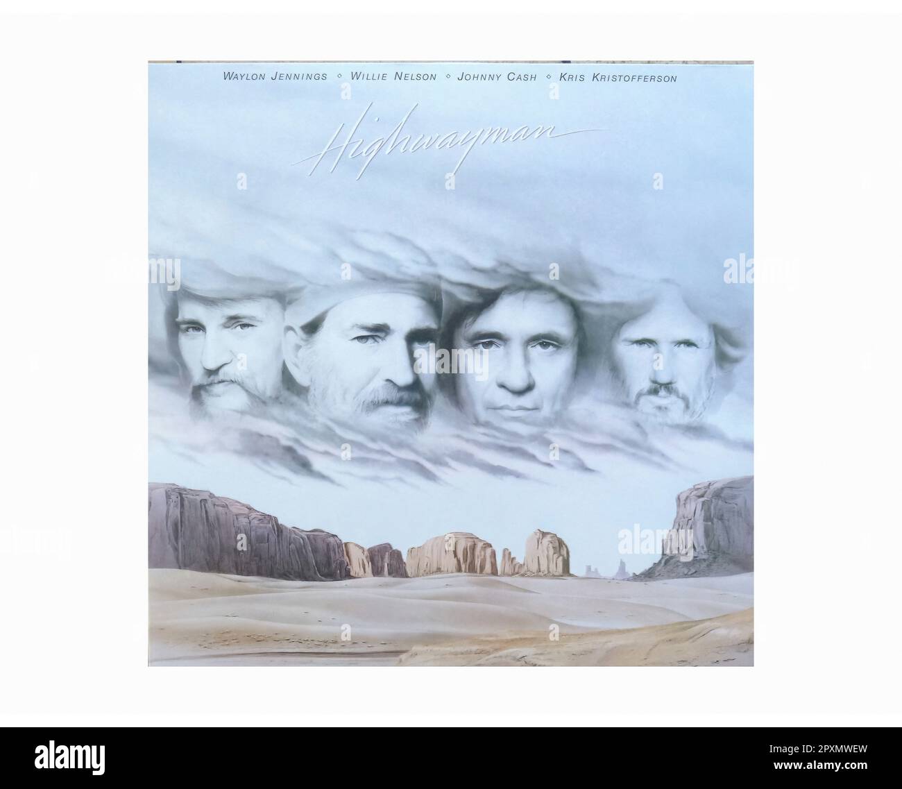 The Highwaymen - Highwayman - Vintage L.P Music Vinyl Record Stock ...