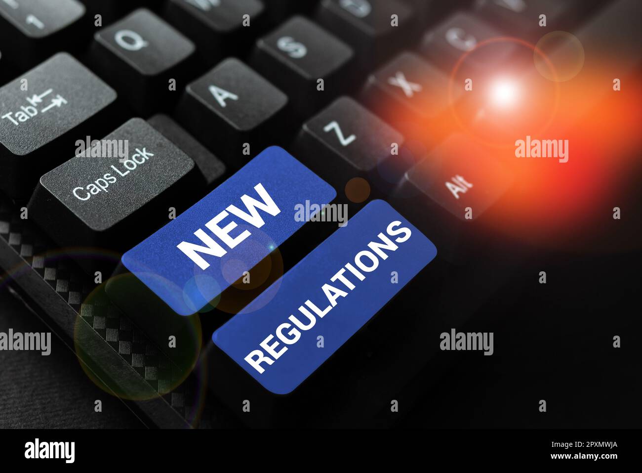 Writing displaying text New Regulations, Word Written on Regulation ...