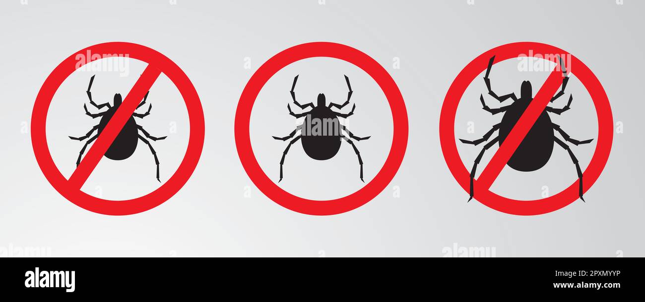 Ticks alert Stock Vector Images - Alamy