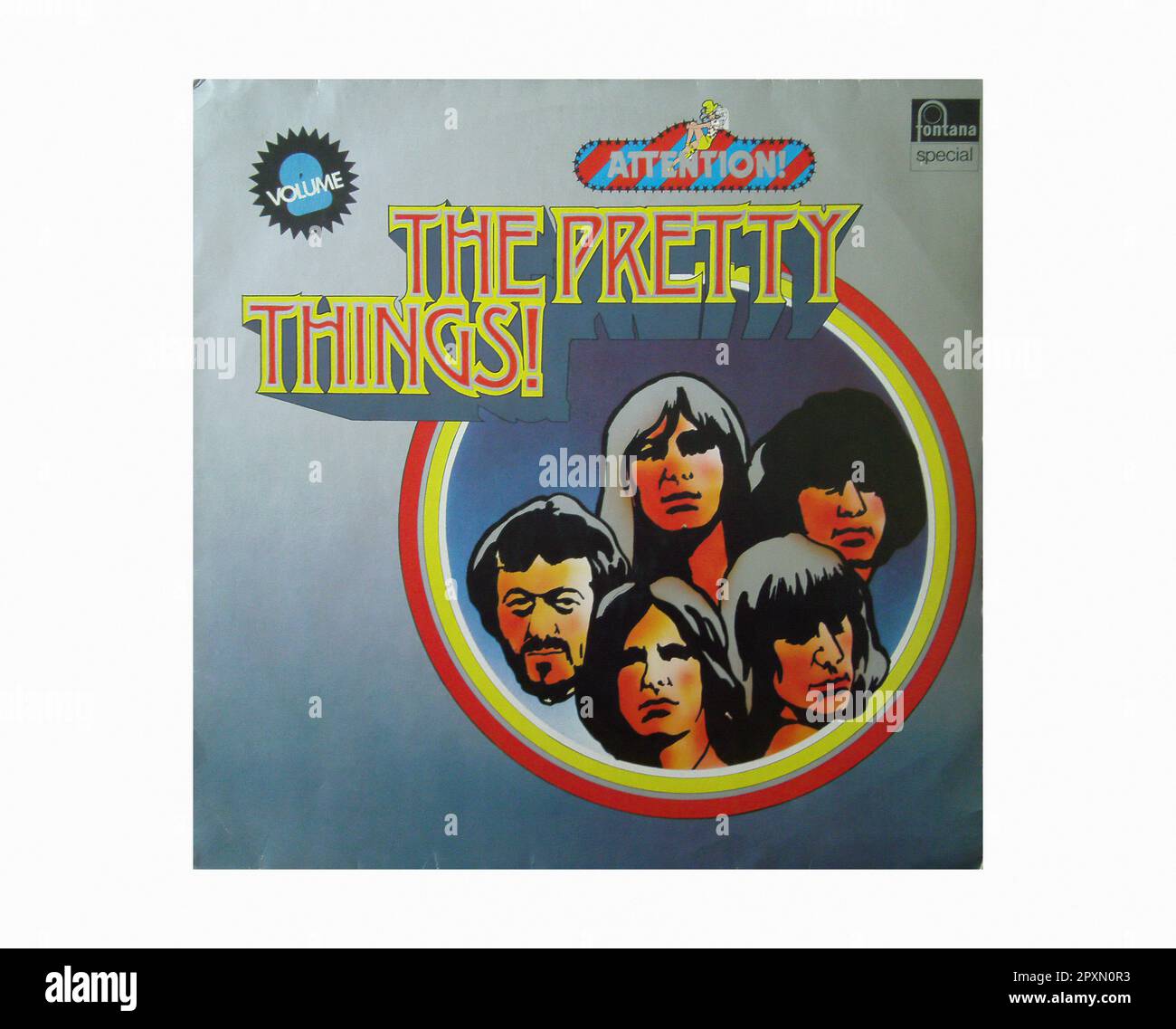 The Pretty Things - Attention! vol.2 - Vintage Vinyl Record Sleeve ...