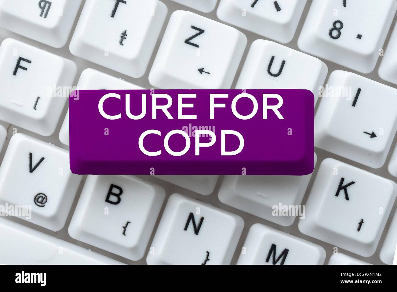 Handwriting text Cure For Copd, Business approach Medical treatment ...