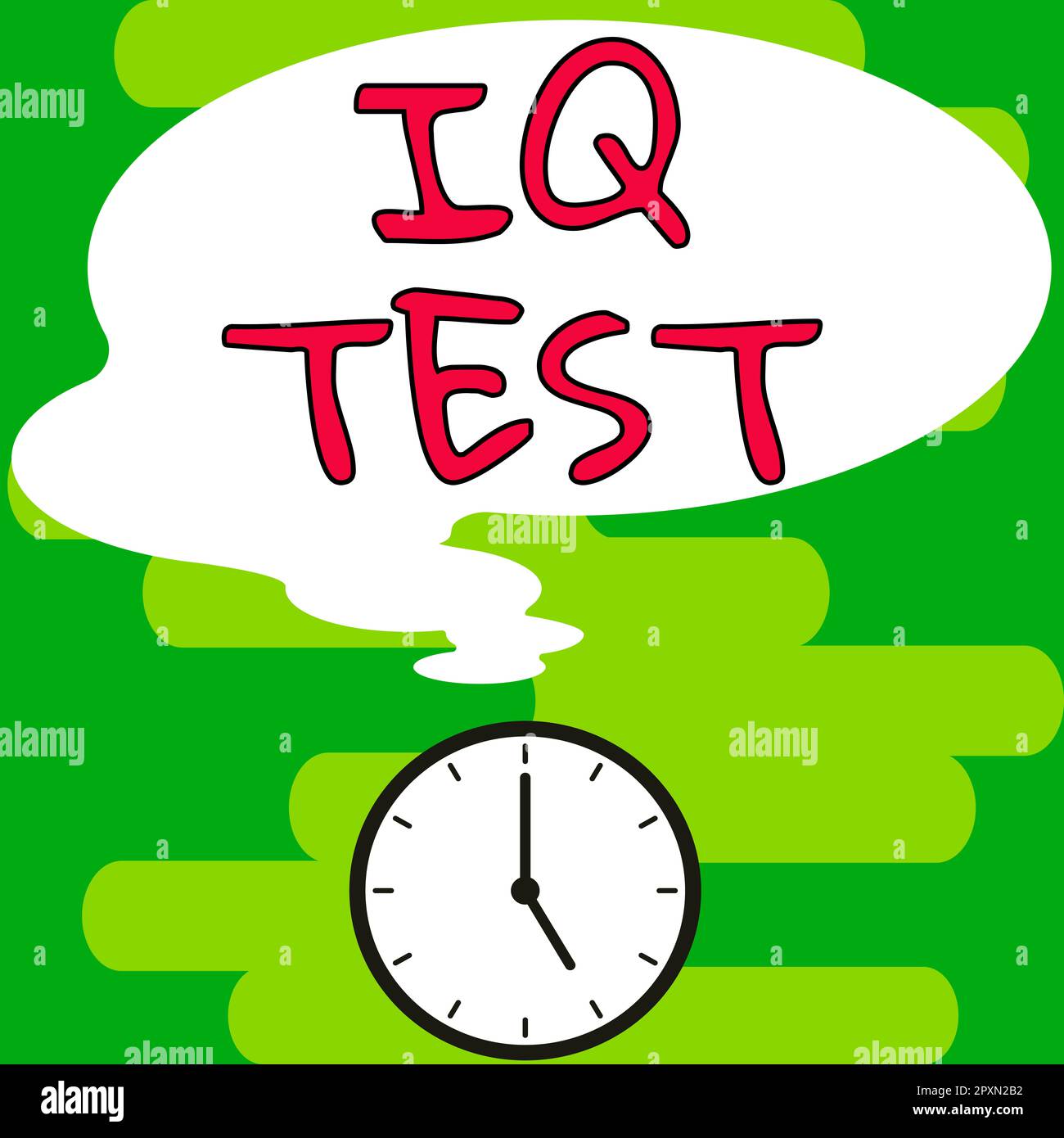 Inspiration showing sign Iq Test, Business overview attempt to measure ...