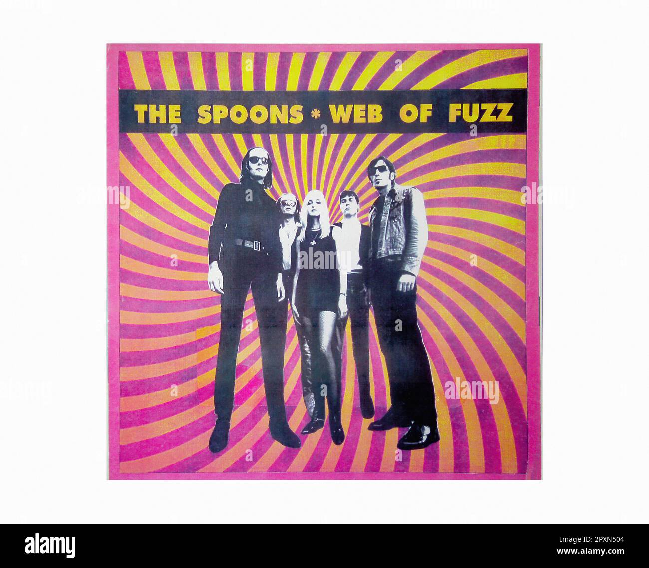 The Spoons - Web Of Fuzz (1994) - Vintage Vinyl Record Sleeve Stock Photo - Alamy