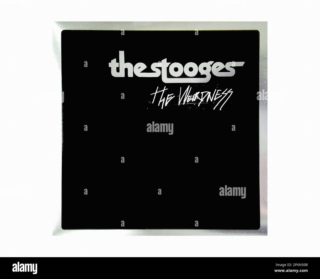 The Stooges - The Weirdness [2007] - Vintage Vinyl Record Sleeve Stock Photo - Alamy