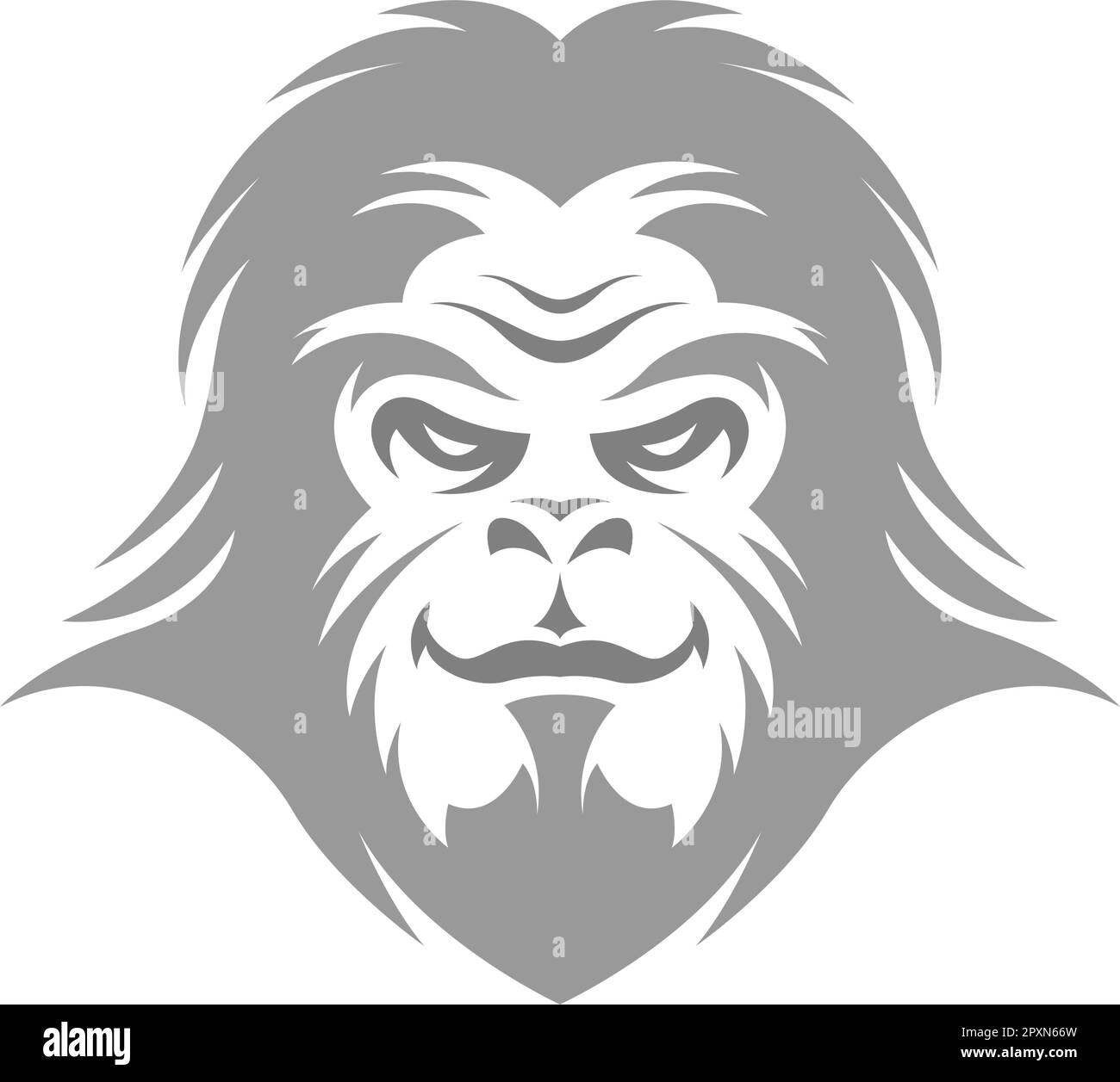 Monster Yeti logo icon design illustration Stock Vector Image & Art - Alamy