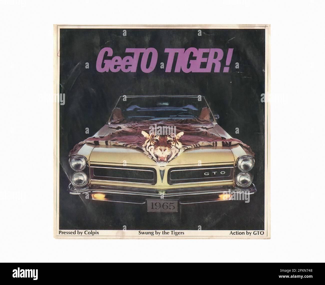 Tigers - 1965 05-1 A - Vintage 45 R.P.M Music Vinyl Record Stock Photo ...