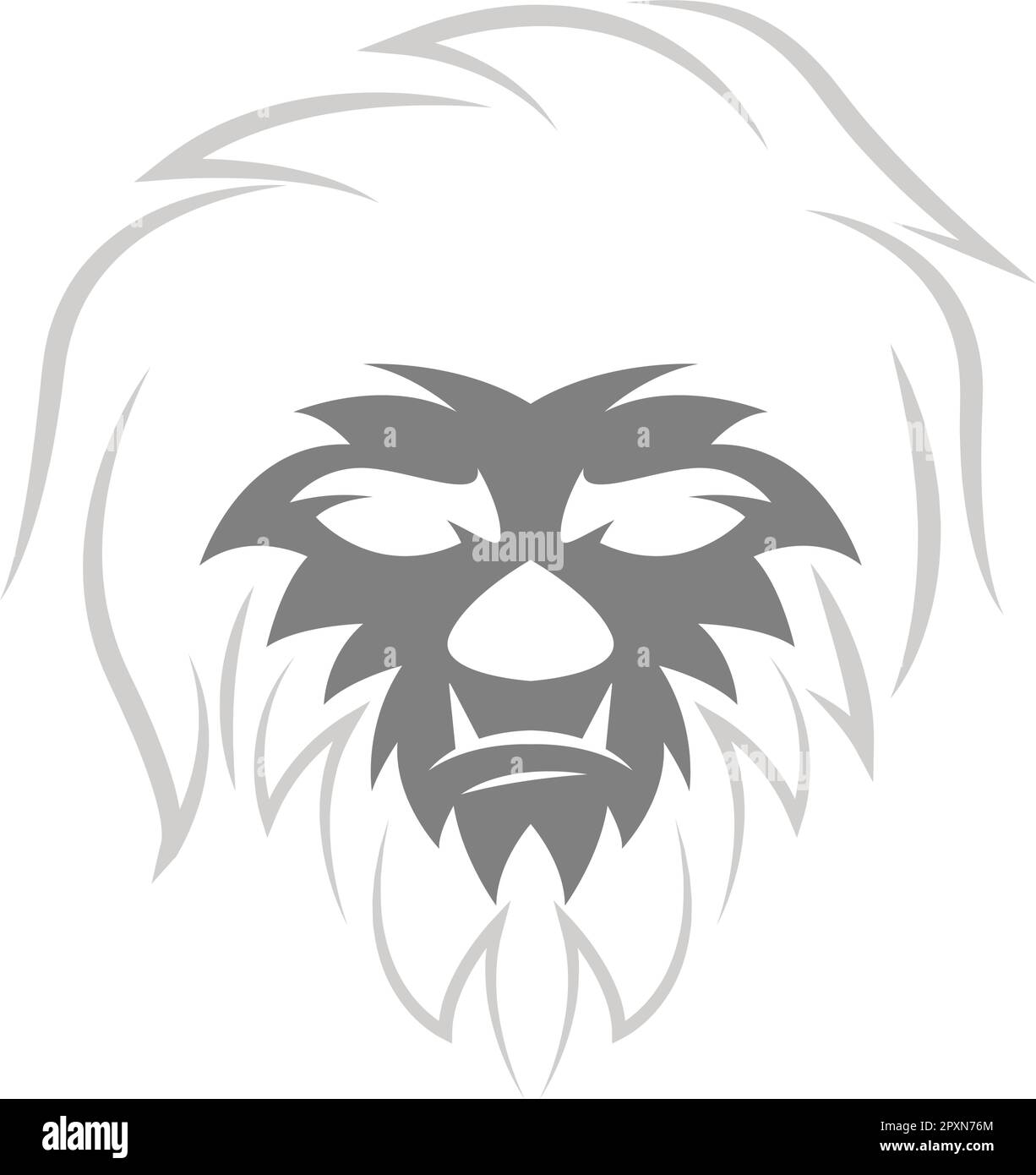 Monster Yeti logo icon design illustration Stock Vector Image & Art - Alamy