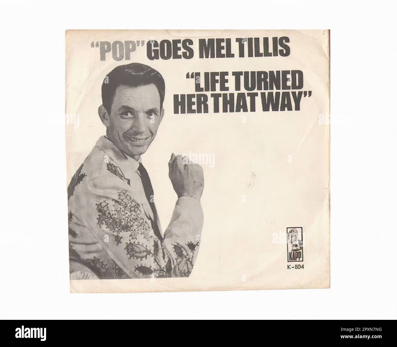 Tillis Mel - 1967 01 B - Vintage 45 R.P.M Music Vinyl Record Stock ...