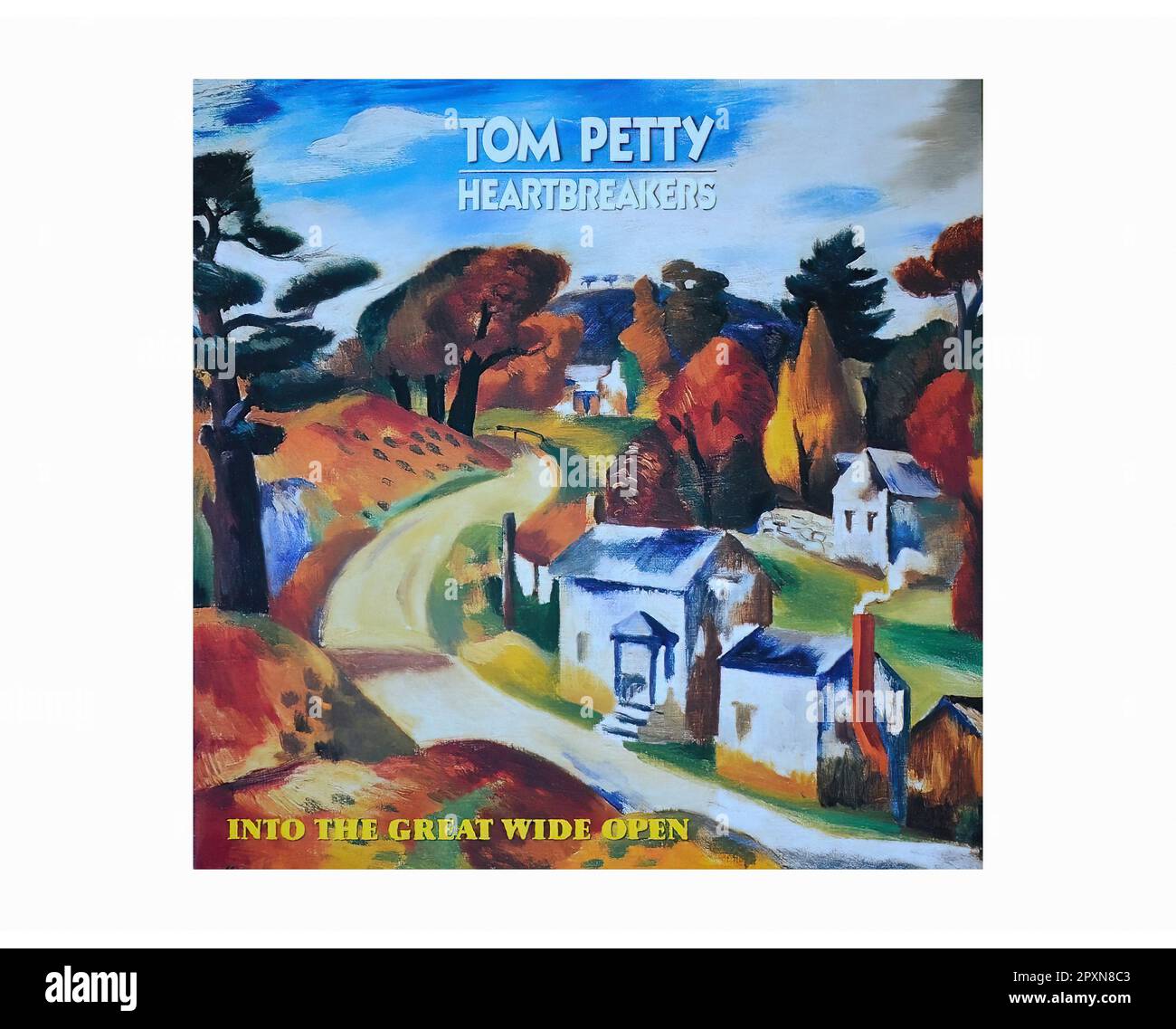 Tom Petty and The Heartbreakers - Into The Great Wide Open - Vintage L.P Music Vinyl Record ...