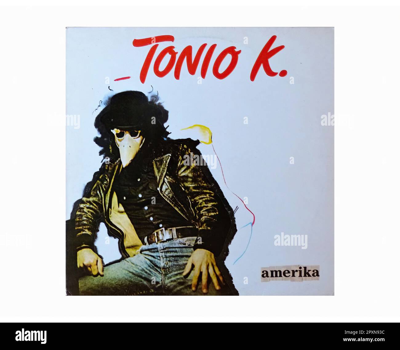 Tonio K - Amerika - Vintage L.P Music Vinyl Record Stock Photo - Alamy