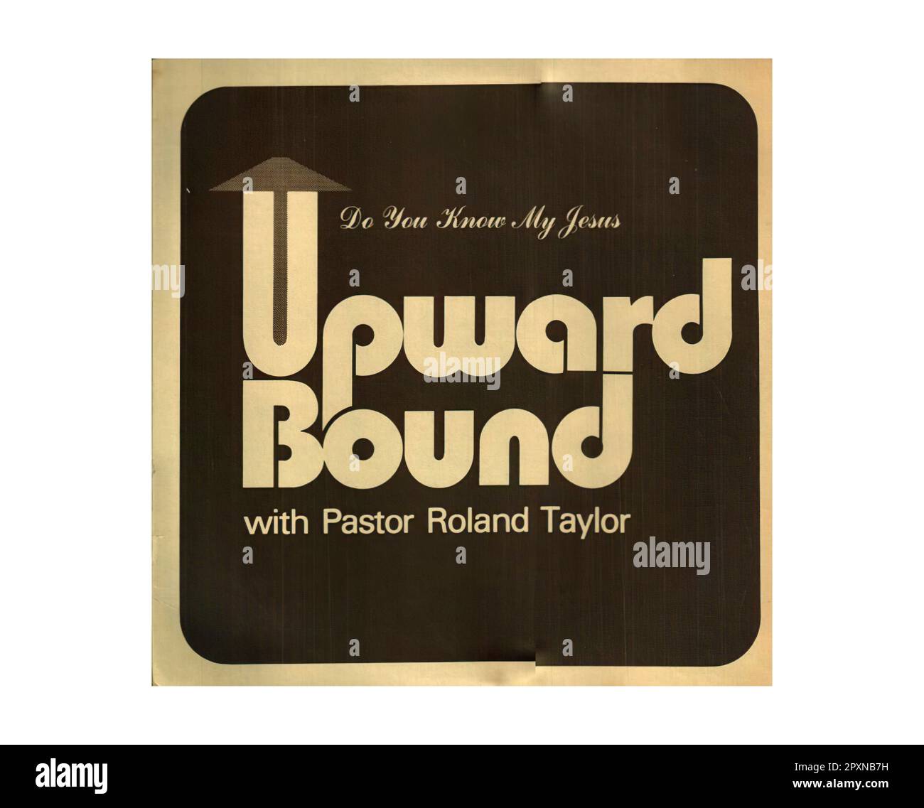 Upward Bound Stitch - Vintage Vinyl Record Sleeve Stock Photo - Alamy