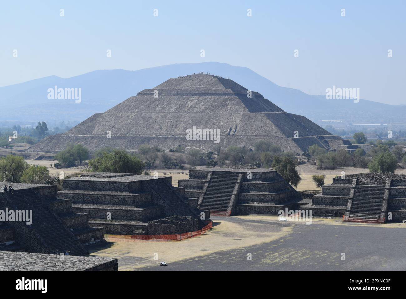 Teotihuacan Pyramids in Mexico Stock Photo - Alamy
