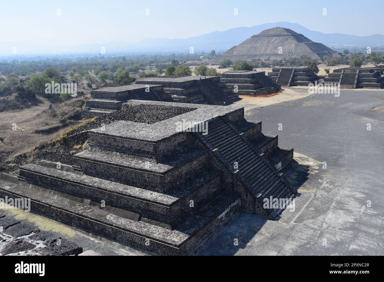 Teotihuacan Pyramids in Mexico Stock Photo - Alamy