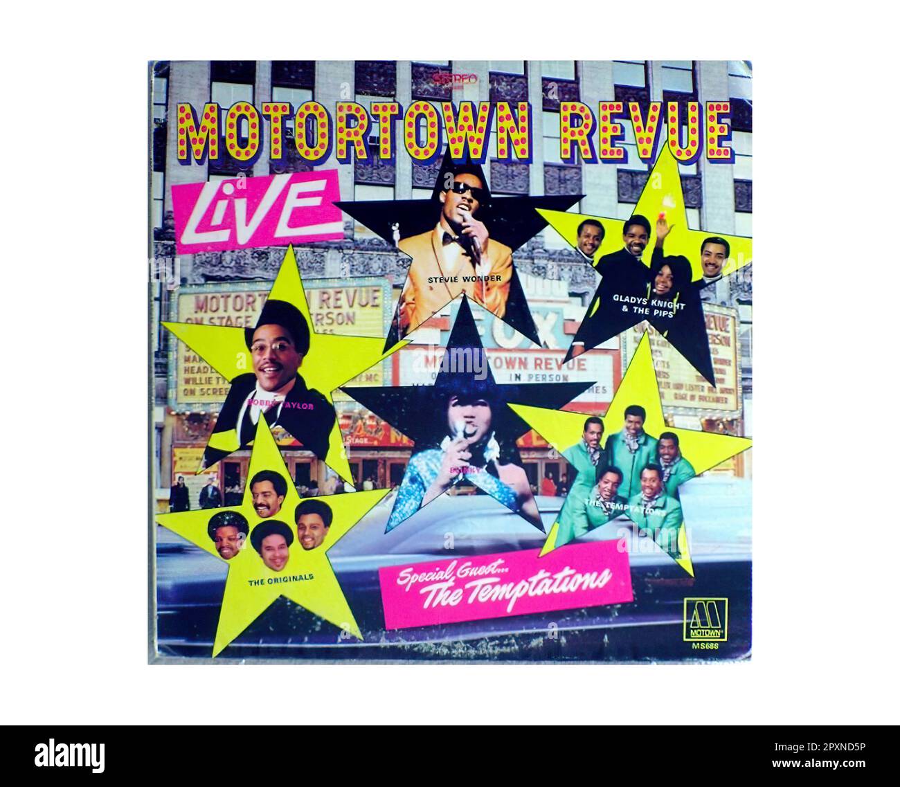 Various - Motown 688 - Vintage Vinyl Record Sleeve Stock Photo - Alamy