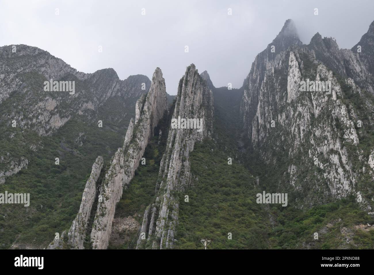 La Huasteca Mountains, Santa Catarina, Mexico Stock Photo - Alamy