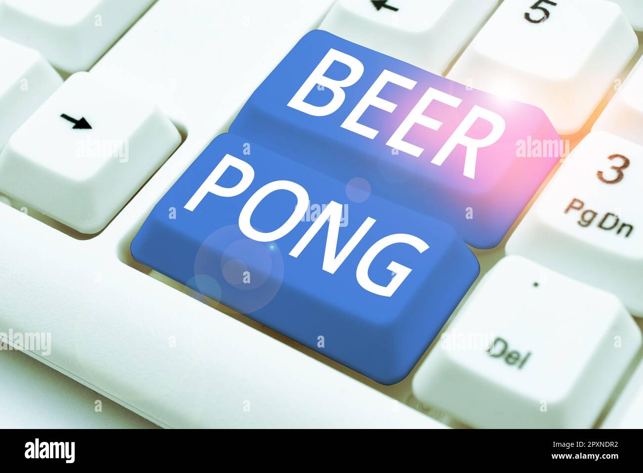 Conceptual display Beer Pong, Word for a game with a set of beer ...