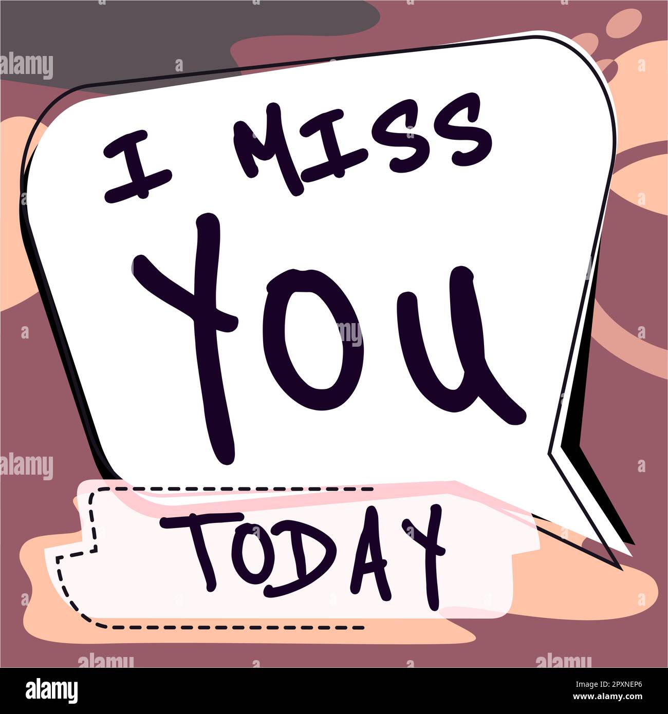 Inspiration showing sign I Miss You, Word Written on Feeling sad ...