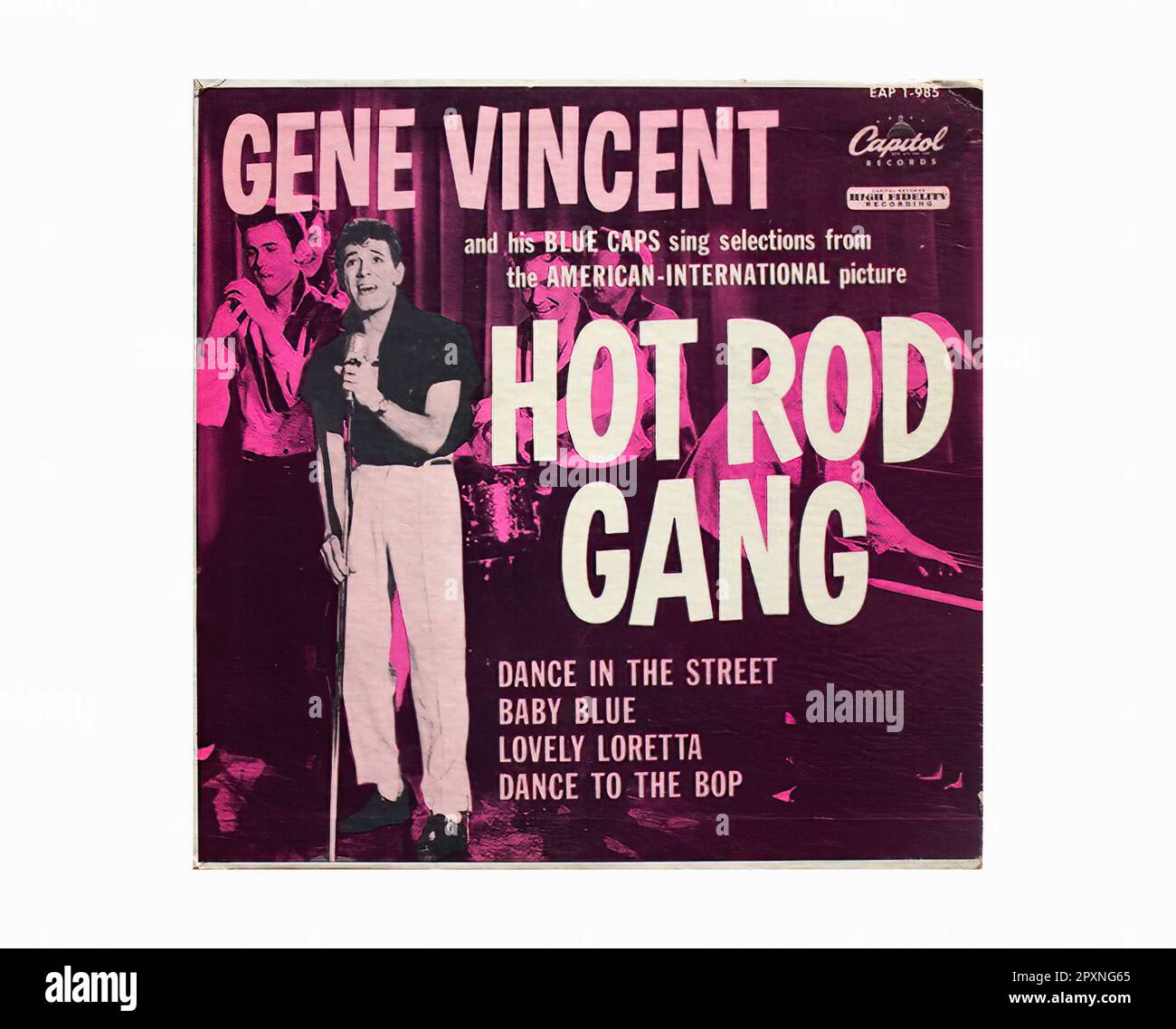 Gene vincent 1958 hi-res stock photography and images - Alamy