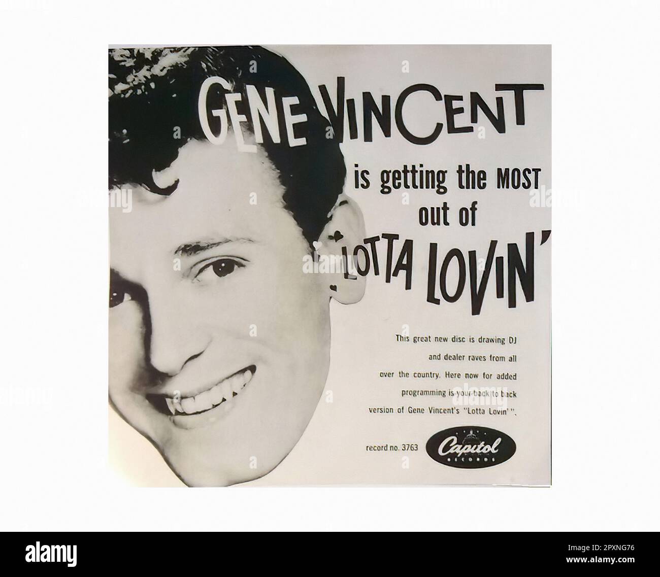 Gene vincent 1957 hi-res stock photography and images - Alamy