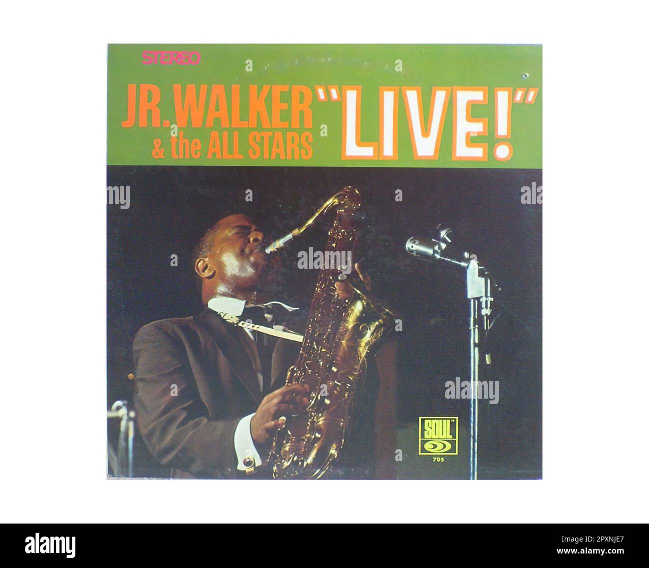 Walker - Ca - Soul 705 - Vintage Vinyl Record Sleeve Stock Photo - Alamy
