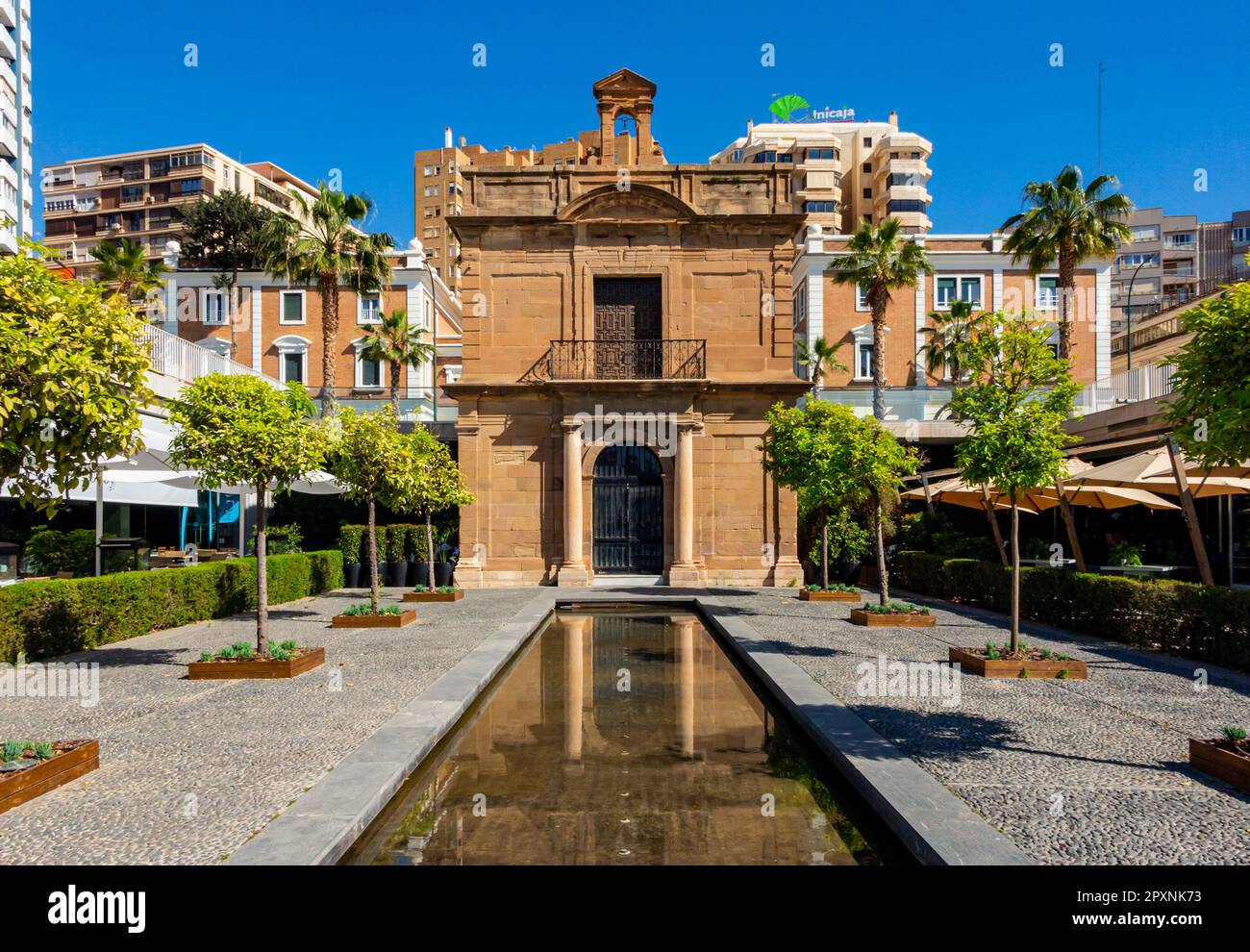 Traditional Spanish architecture in the port area of Malaga a major ...