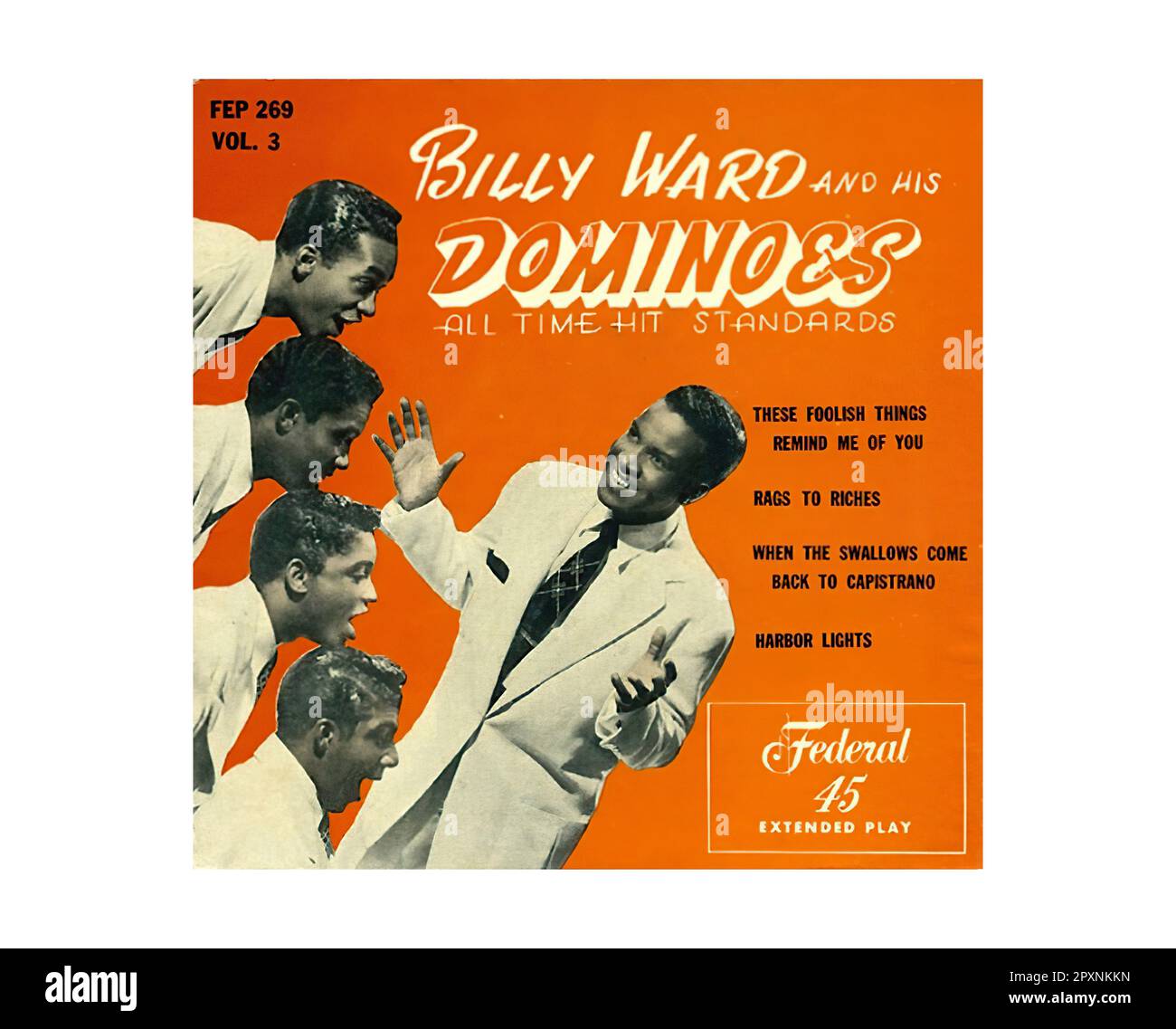 Ward And Dominoes - 1953 01 - Extended Play 45 R.P.M - Vintage Vinyl ...