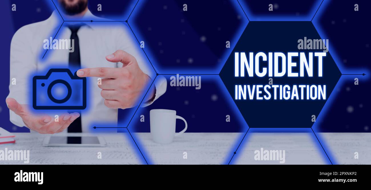 Conceptual display Incident Investigation, Business showcase ... Conceptual display Incident Investigation, Business showcase ...