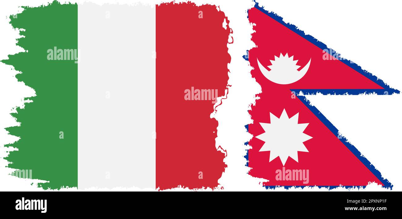 Italy and nepal Stock Vector Images - Alamy