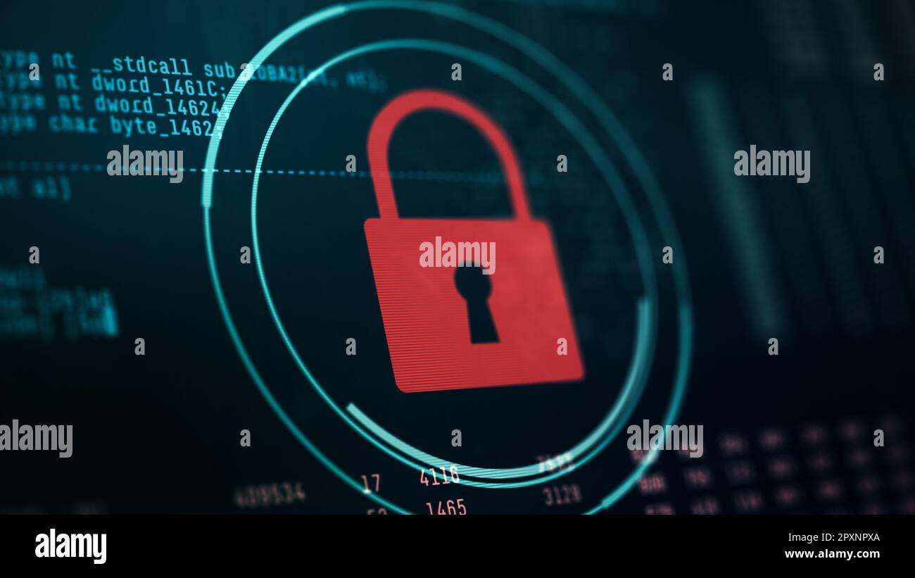 Digital lock circular hi-res stock photography and images - Alamy