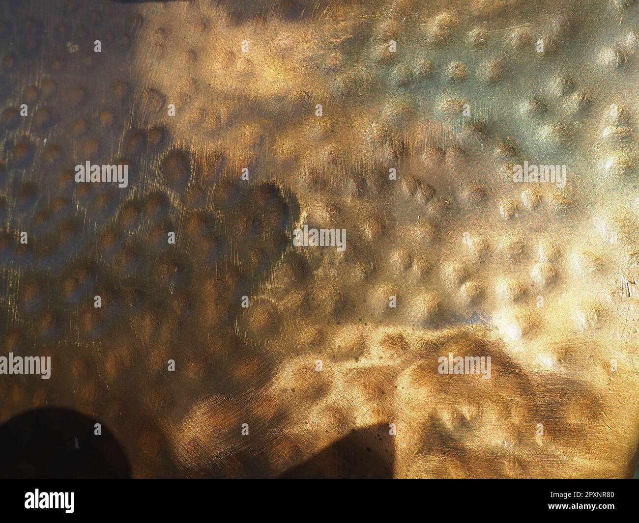 Metal bronze textured plate. Bronze or copper polished surface with ...