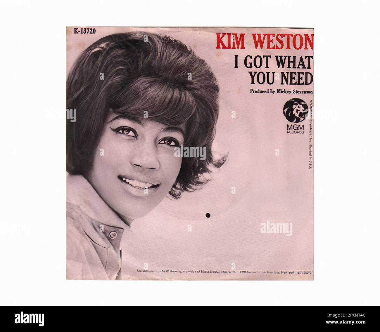 Weston Kim - 1967 04 A - Vintage 45 R.P.M Music Vinyl Record Stock ...