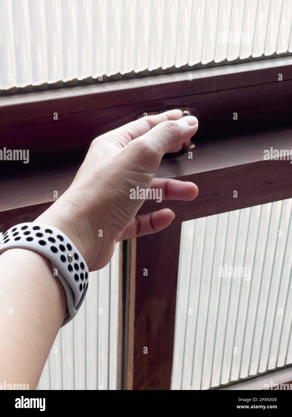 A minimalistic woman hand move, stock photo Stock Photo - Alamy