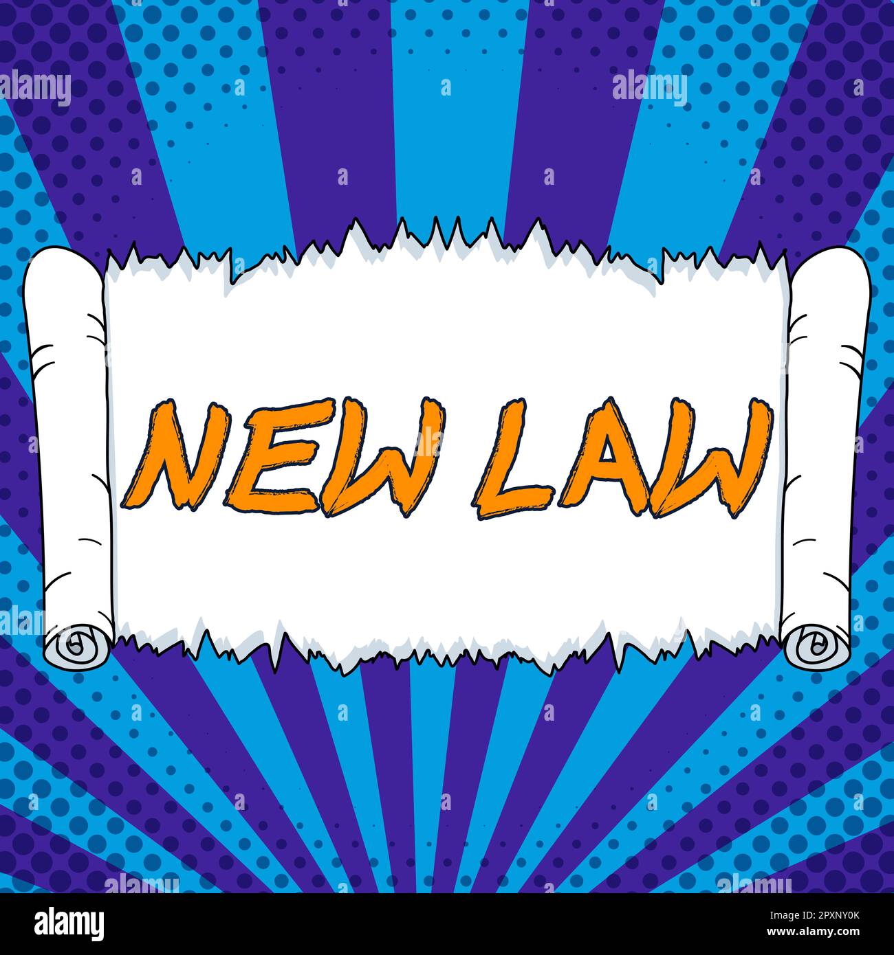 Text showing inspiration New Law, Conceptual photo system of rules that ...