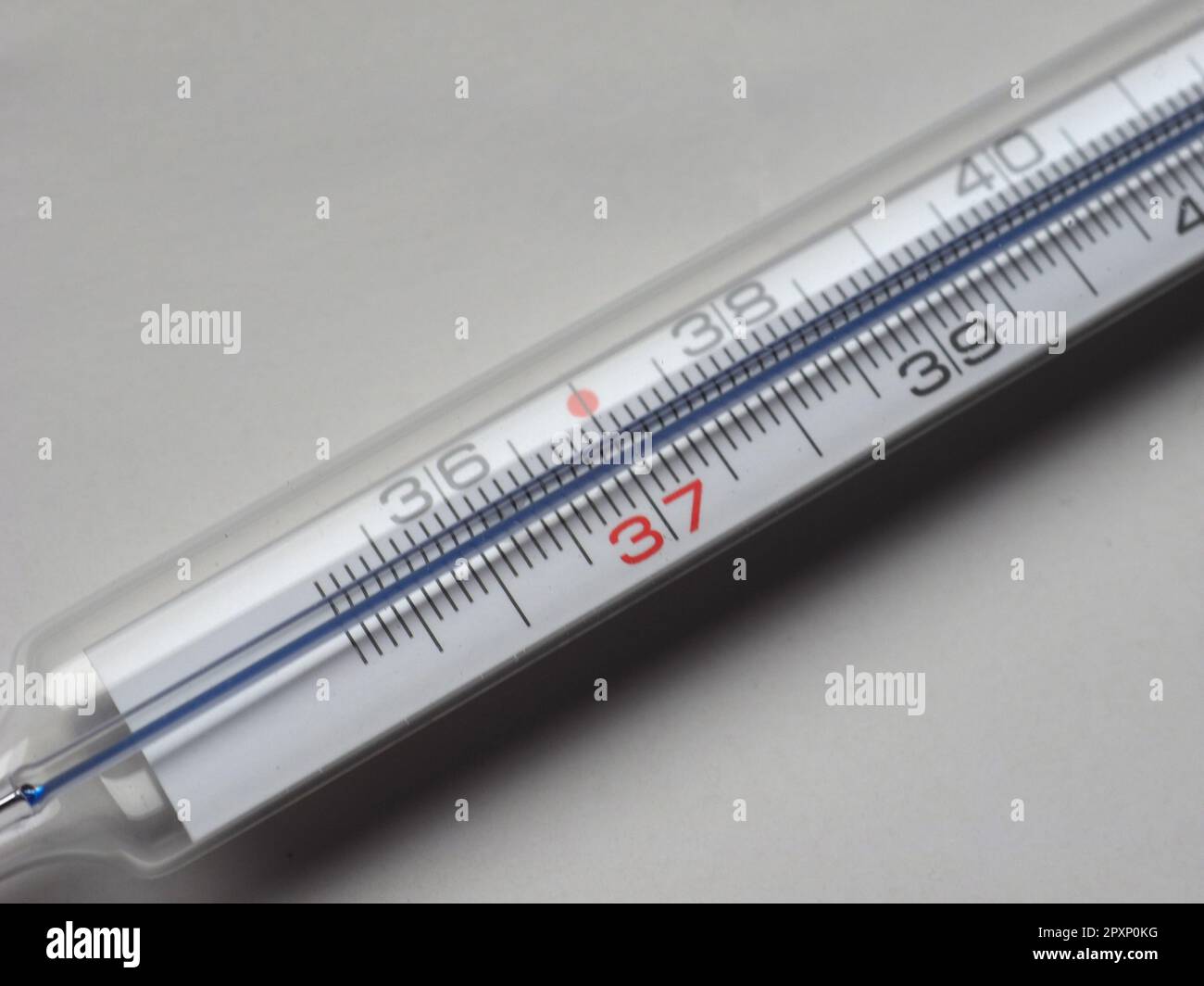 analog thermometer to measure the body temperature Stock Photo - Alamy