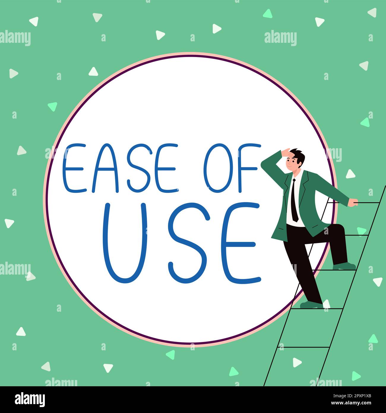 Text caption presenting Ease Of Use, Business idea User friendly easy ...