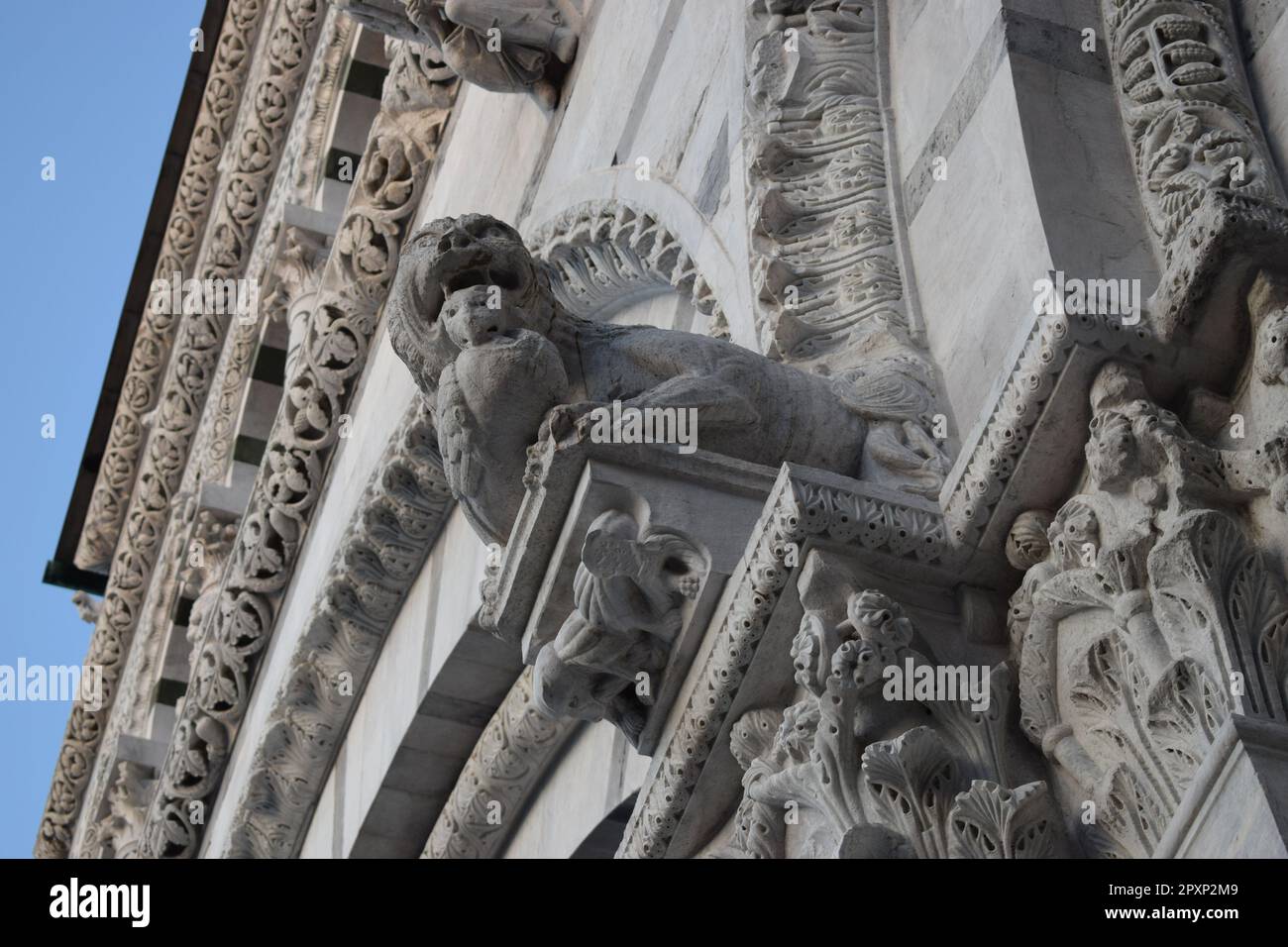 A majestic building with ornate architecture and detailed sculptures ...