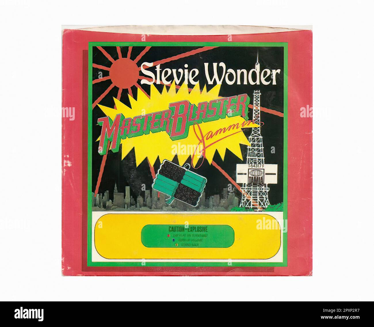 Wonder Stevie - 1980 09 A - Vintage 45 R.P.M Music Vinyl Record Stock ...