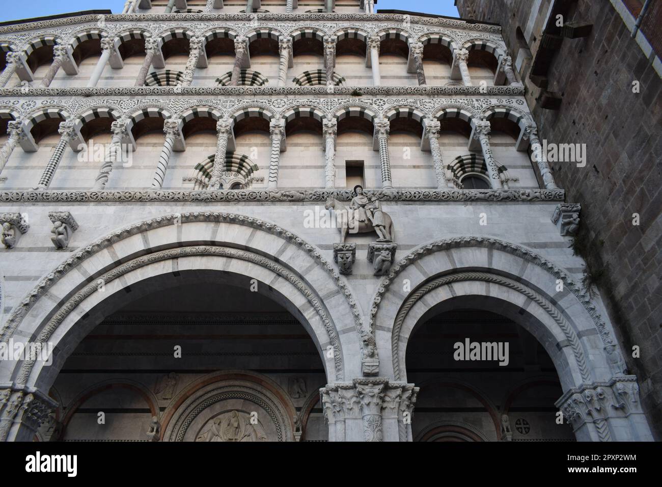 This majestic building features beautiful arches and an intricately ...