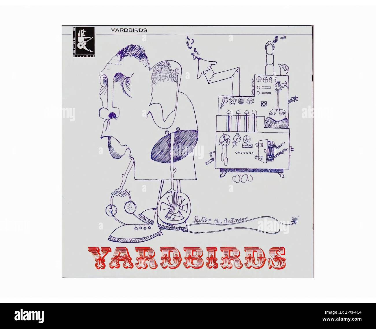 Yardbirds - Roger The Engineer - Vintage L.P Music Vinyl Record Stock ...