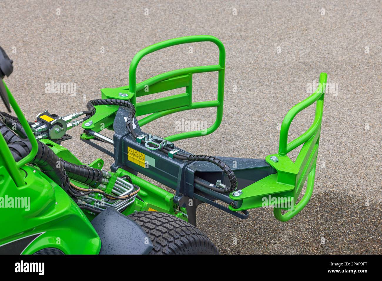 Loader Bale Grab Attachment at Green Farming Machine Equipment Stock ...
