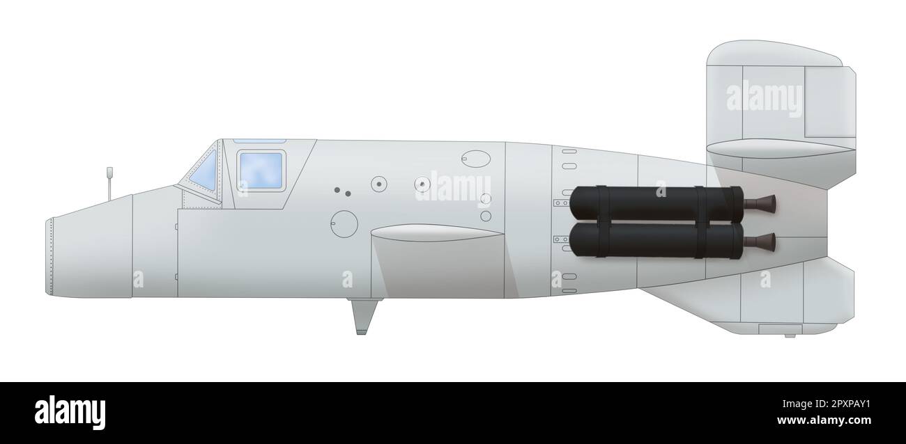 Bachem Ba 349 Natter Stock Photo - Alamy