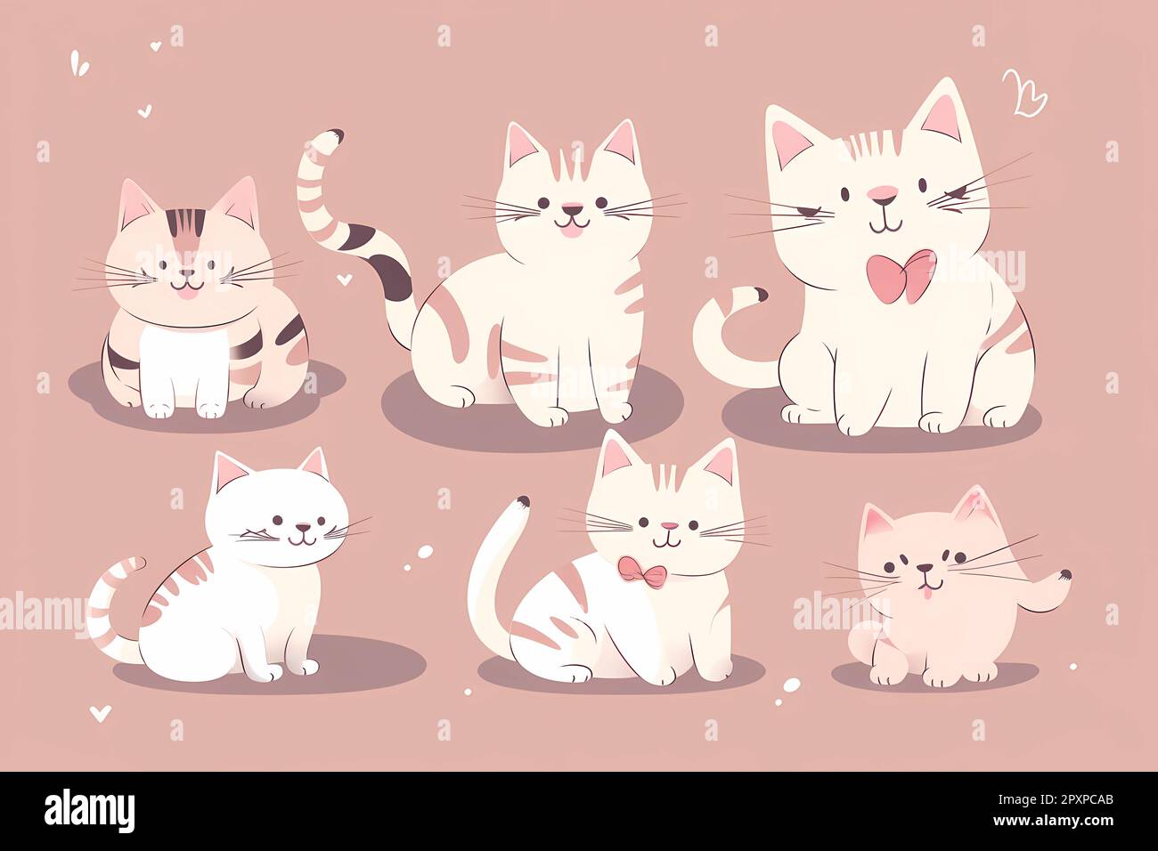 Cat kawaii chibi hi-res stock photography and images - Alamy