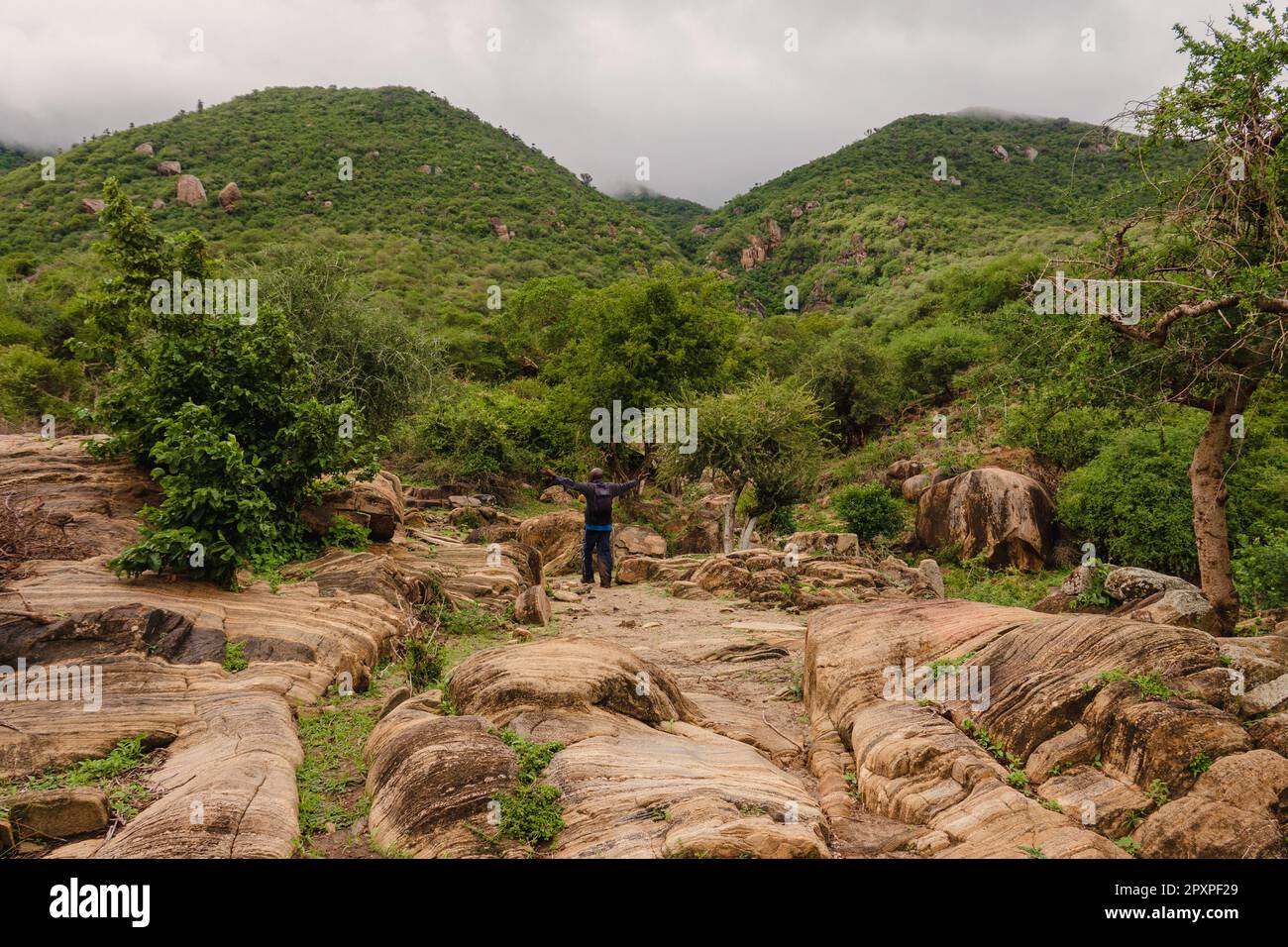 Longido volcano hi-res stock photography and images - Alamy