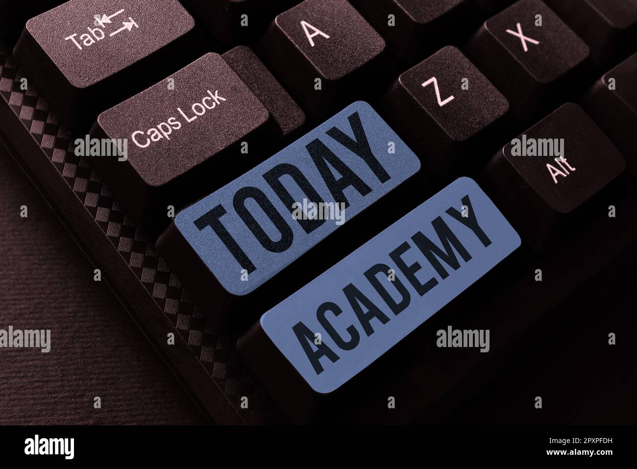 Handwriting text Academy, Word Written on where students can go to ...