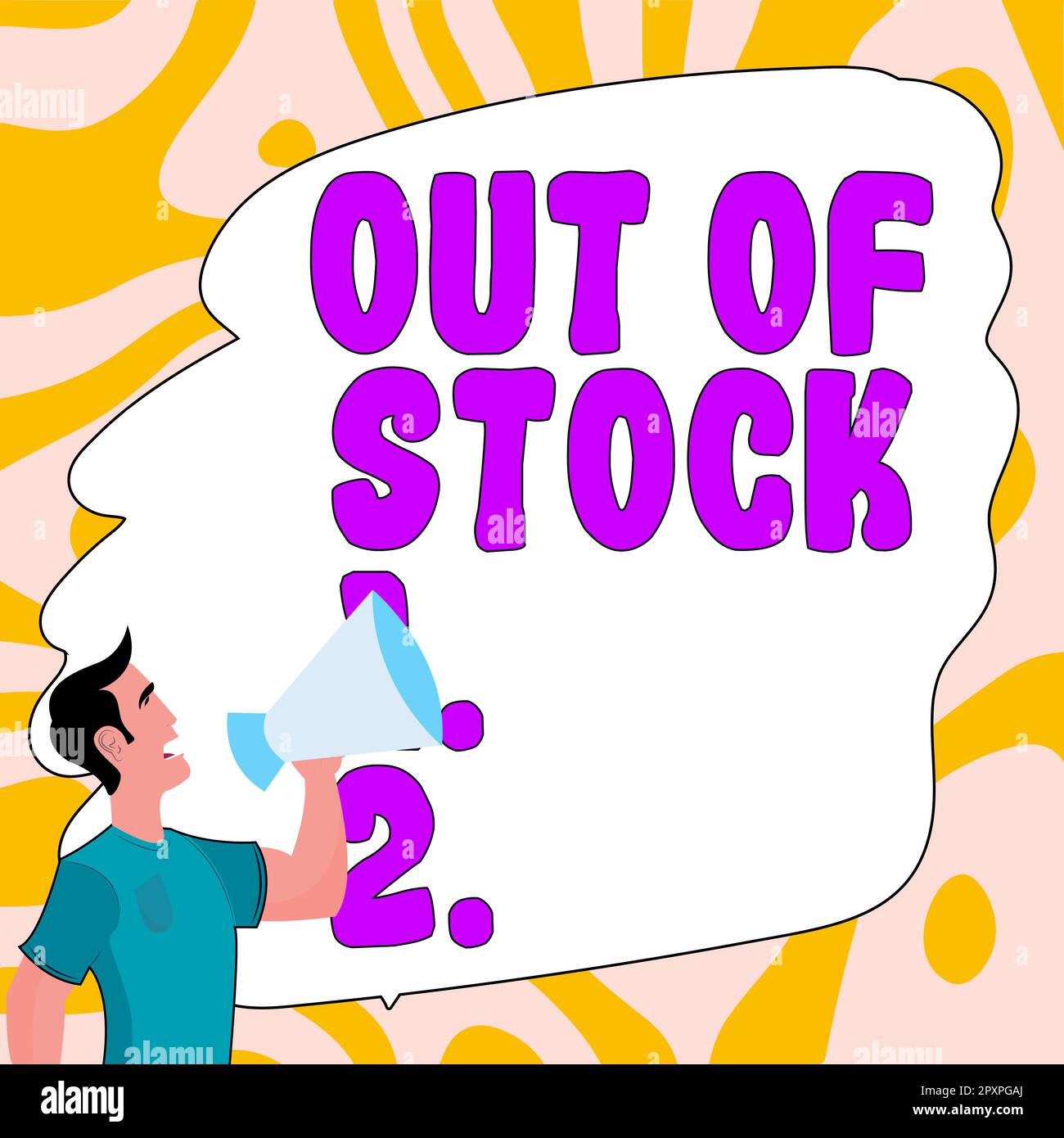 Handwriting text Out Of Stock, Conceptual photo Not available anymore ...