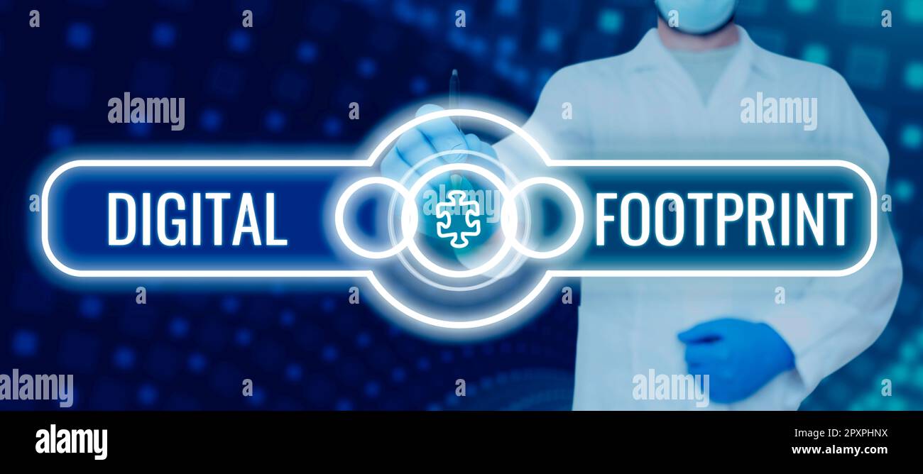 Writing displaying text Digital Footprint, Business concept uses ... Writing displaying text Digital Footprint, Business concept uses ...