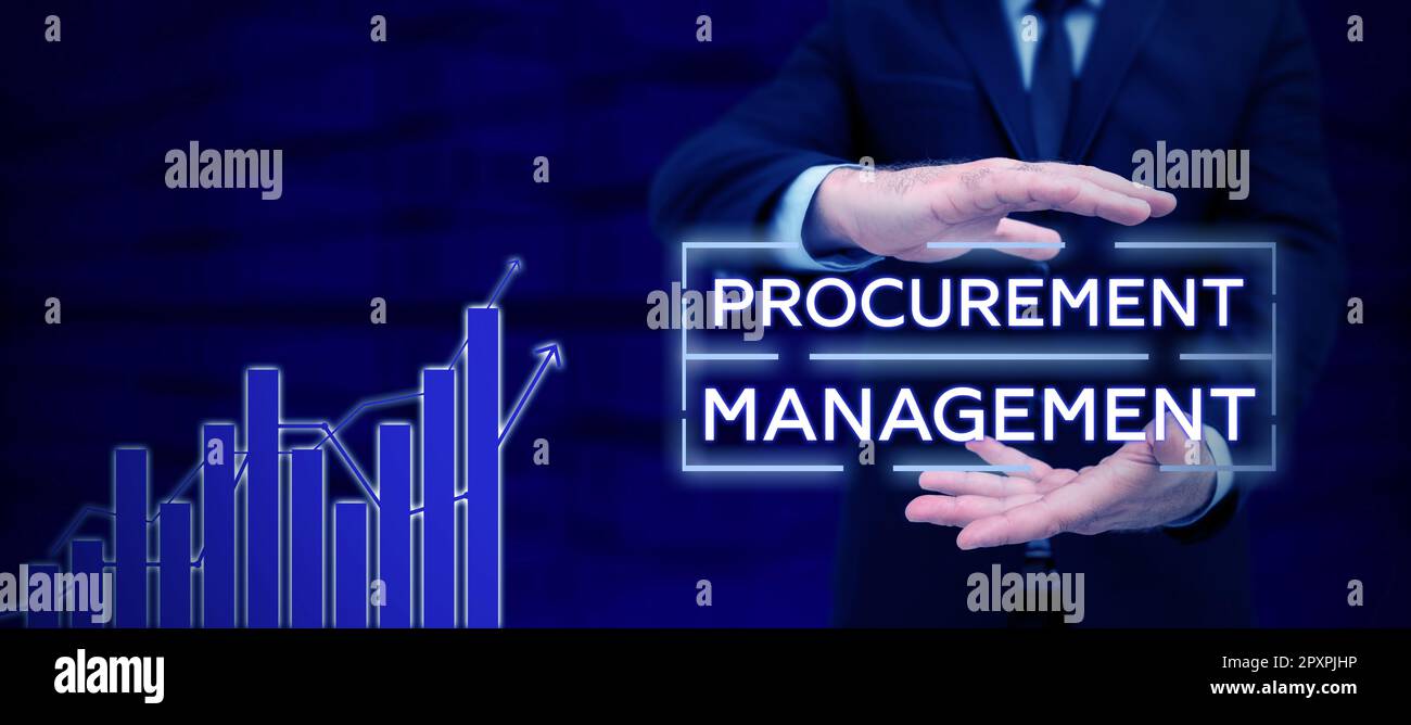 Inspiration showing sign Procurement Management, Conceptual photo ...
