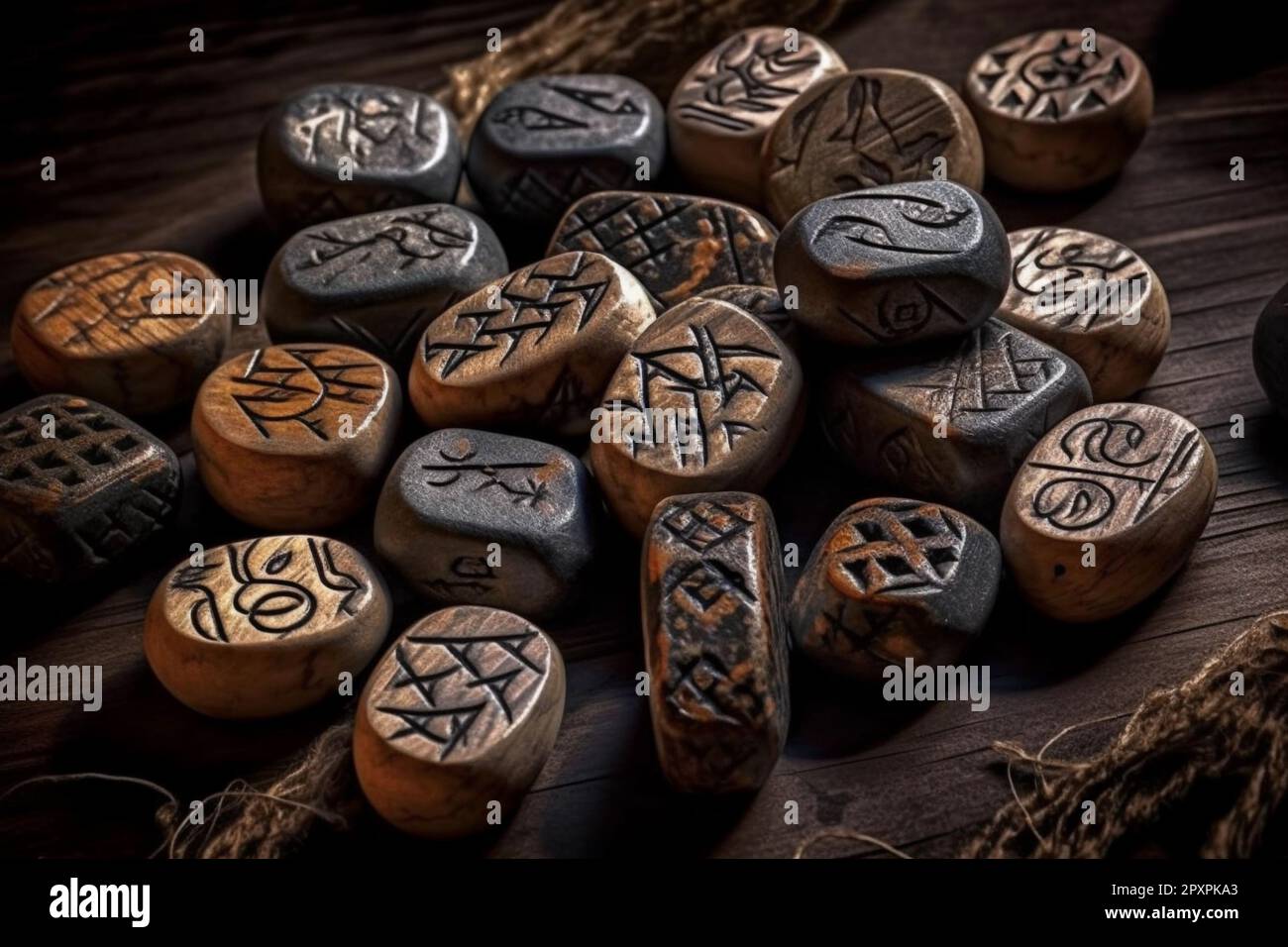Viking runestones hi-res stock photography and images - Alamy