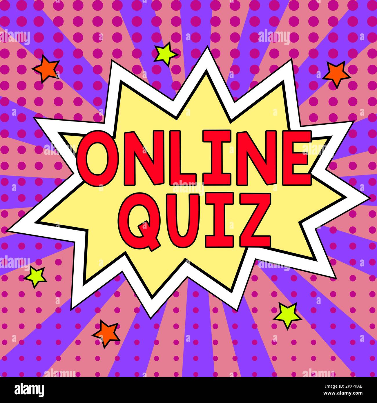 Hand writing sign Online Quiz, Business showcase game or a mind sport ...